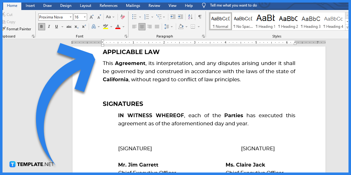 How to Make/Create an Agreement in Microsoft Word [Templates + Examples ...