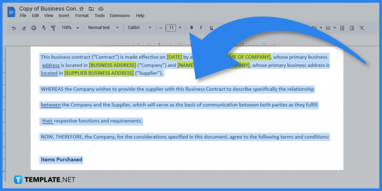 How To Create a Contract in Google Docs [Template + Example]