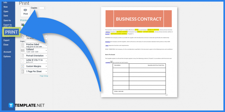 How To Make/Create a Contract in Microsoft Word [Template + Example] 2023