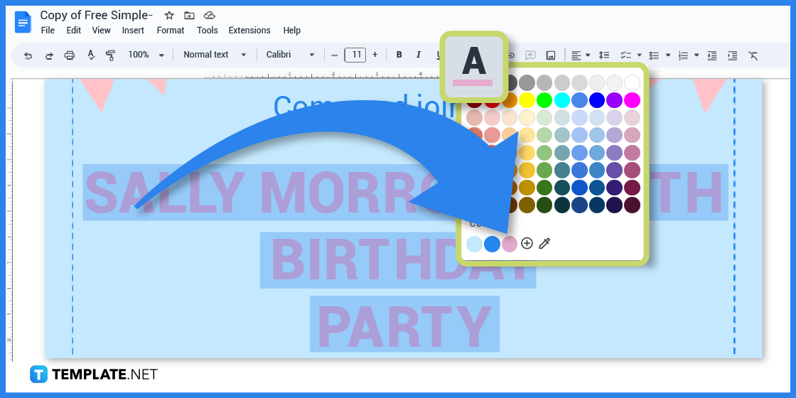 How To Make Create An Invitation In Google Docs Templates Examples 