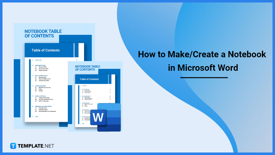 How To Make Create A Notebook In Microsoft Word Templates Examples 2023
