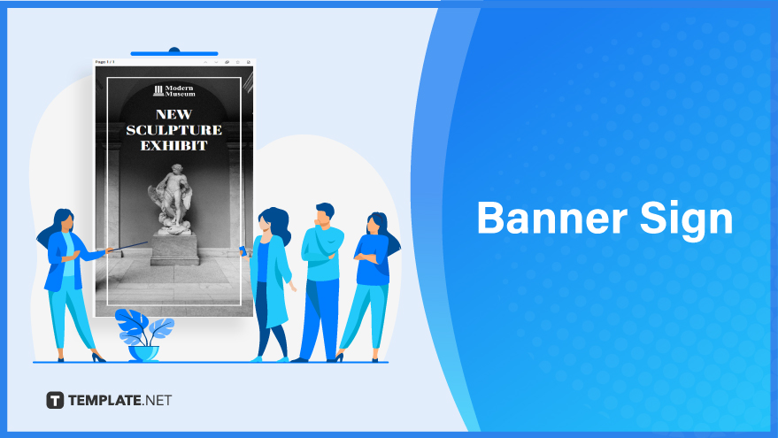 Banner Sign - What is a Banner Sign? Definition, Uses, Examples