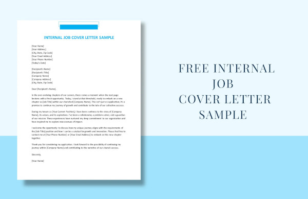 Job Cover Letter - 23+ Word, PDF Format Download