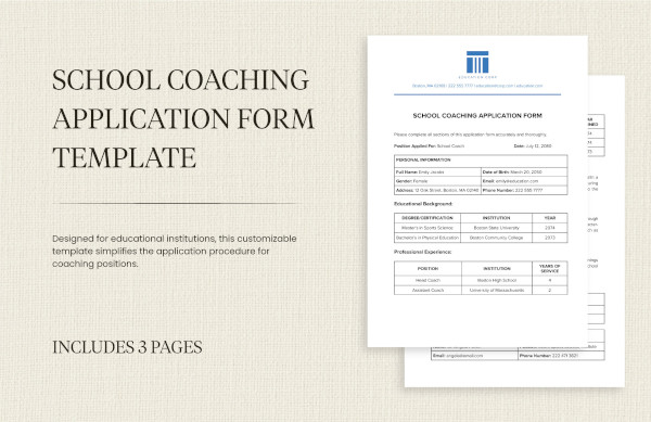 Free 29+ School Admission Form Templates in DOC, PDF