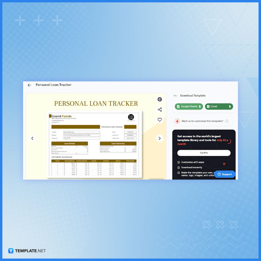 How To Create Personal Loan Tracker Templates in Microsoft Excel