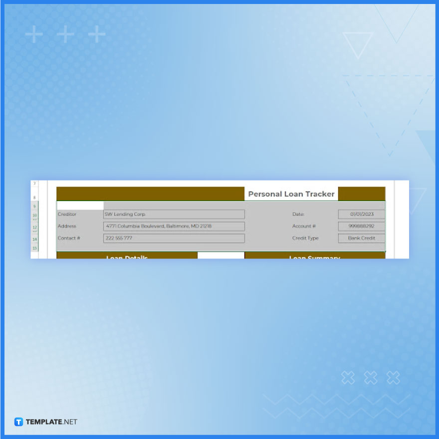 How To Create Personal Loan Tracker Templates in Microsoft Excel