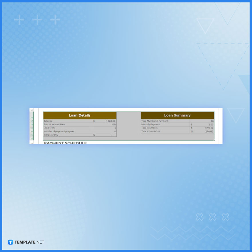 How To Create Personal Loan Tracker Templates in Microsoft Excel