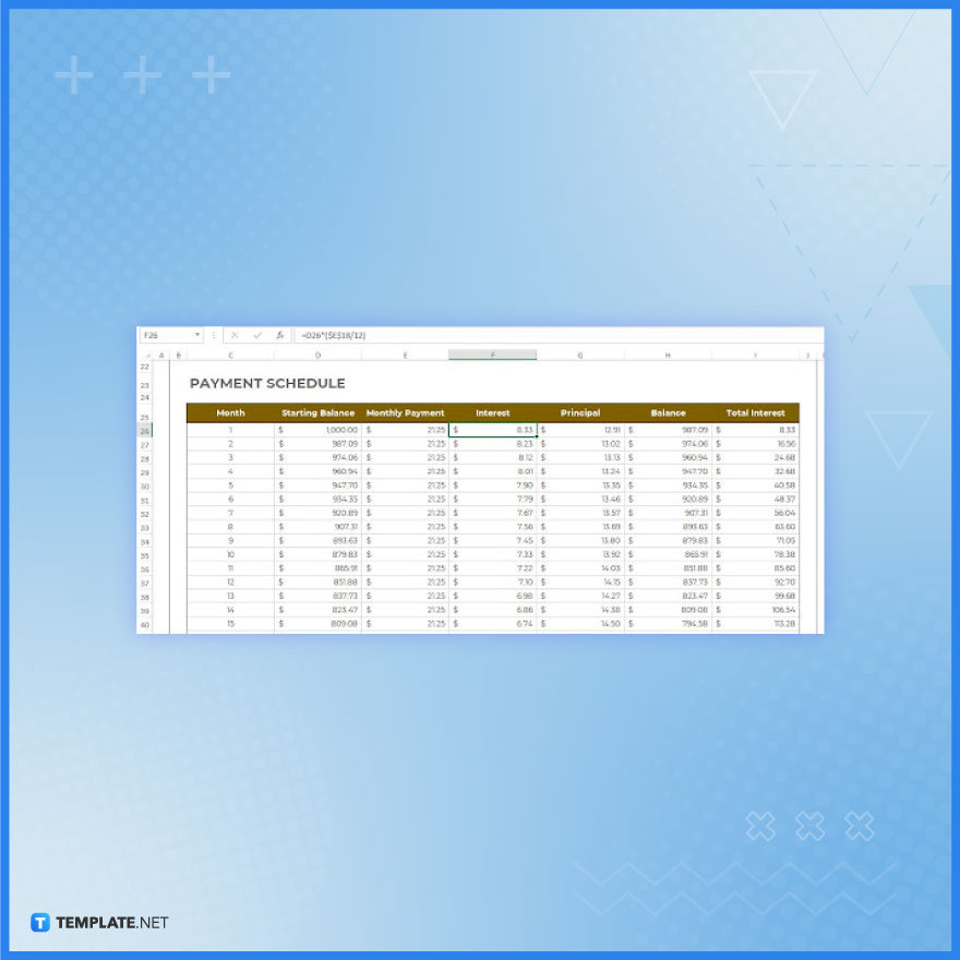 How To Create Personal Loan Tracker Templates in Microsoft Excel