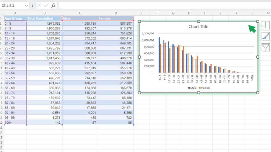 How to Change Series Name in Excel