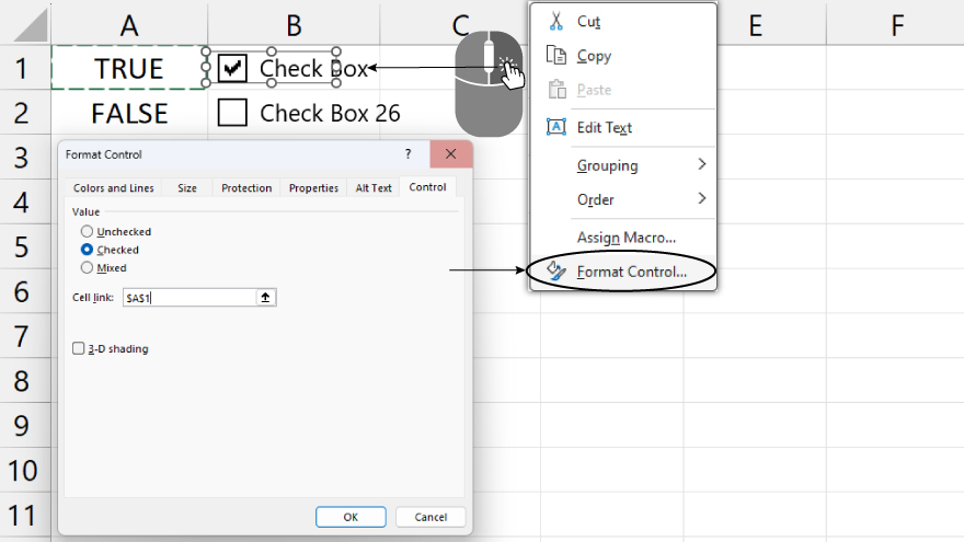 How to Add a Checkbox in Microsoft Excel