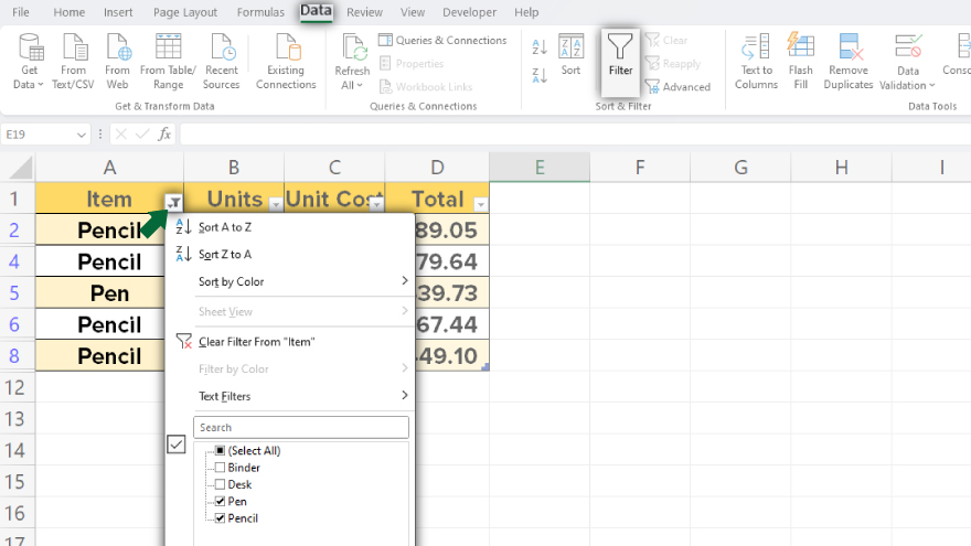 How to Find Text in Microsoft Excel