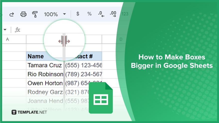 How To Make Boxes Bigger In Google Sheets Video 