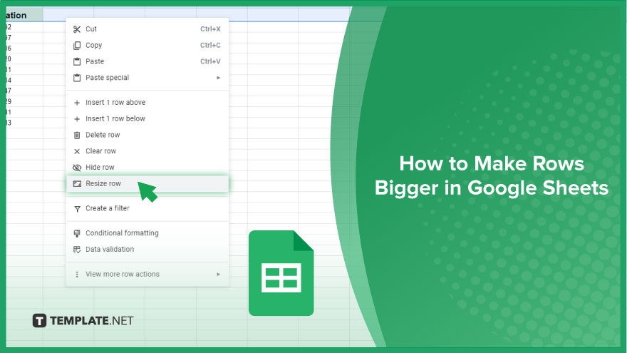 How To Make Rows Bigger In Google Sheets Video 