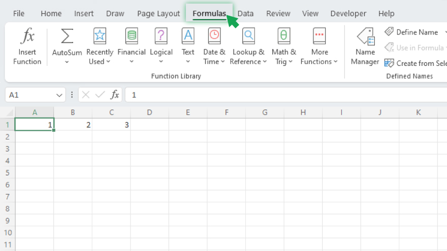 How to Show Formulas in Microsoft Excel