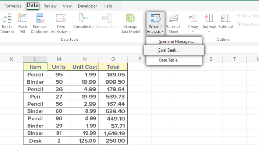 How to Use Goal Seek in Microsoft Excel