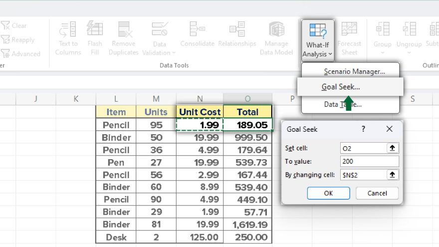 How to Use Goal Seek in Microsoft Excel