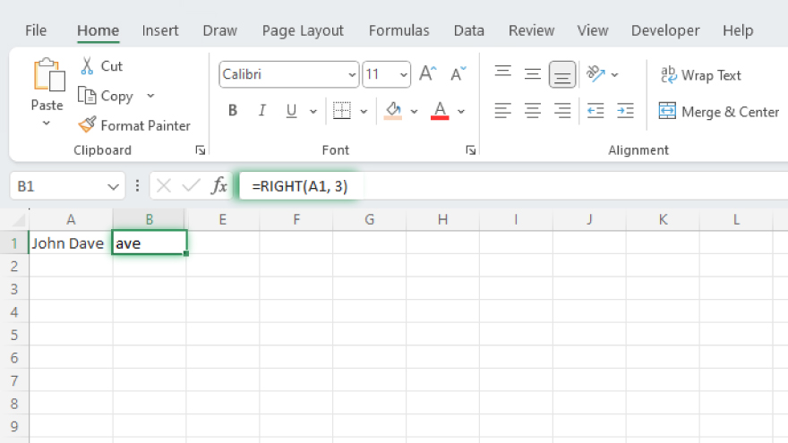 How to Abbreviate Names or Words in Microsoft Excel