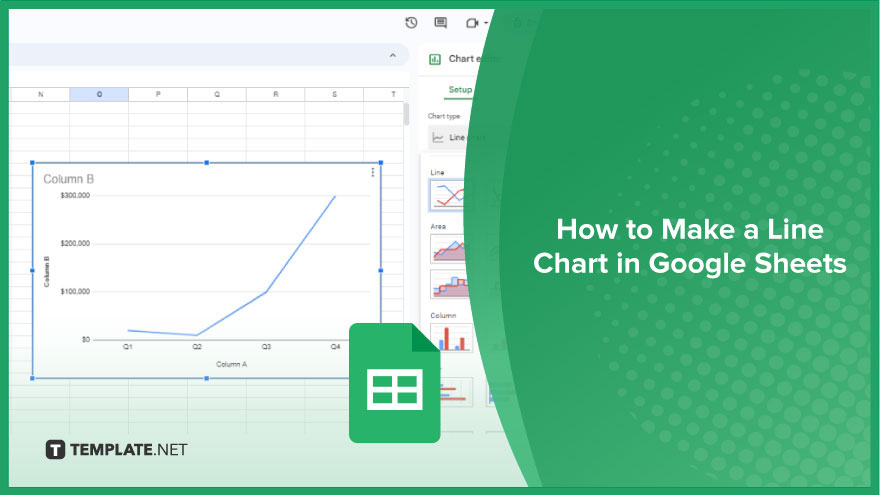 How To Make A Line Chart In Google Sheets Video 