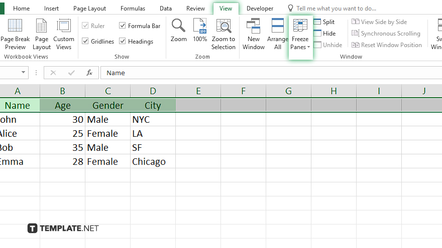 How to Freeze Specific Rows in Microsoft Excel [+ Video]