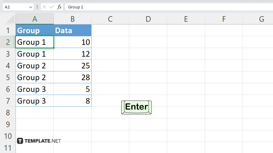 How to Go Down a Line in Microsoft Excel