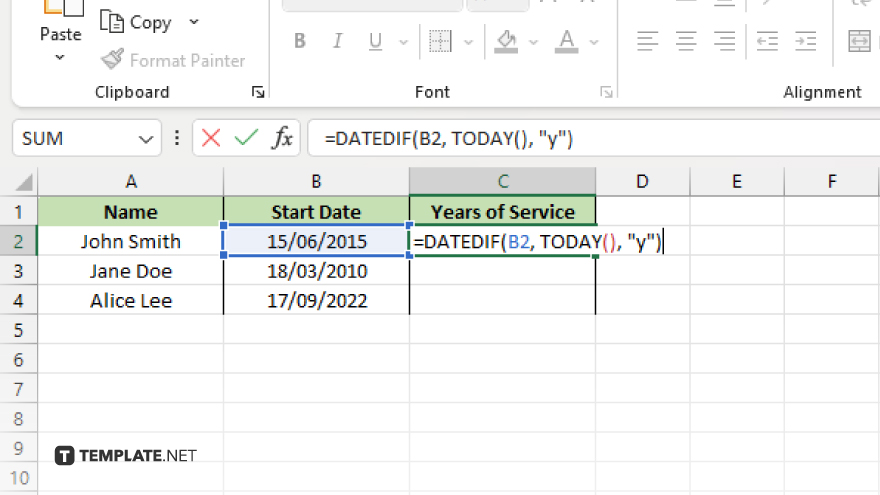 How to Calculate Years of Service in Microsoft Excel [+ Video]