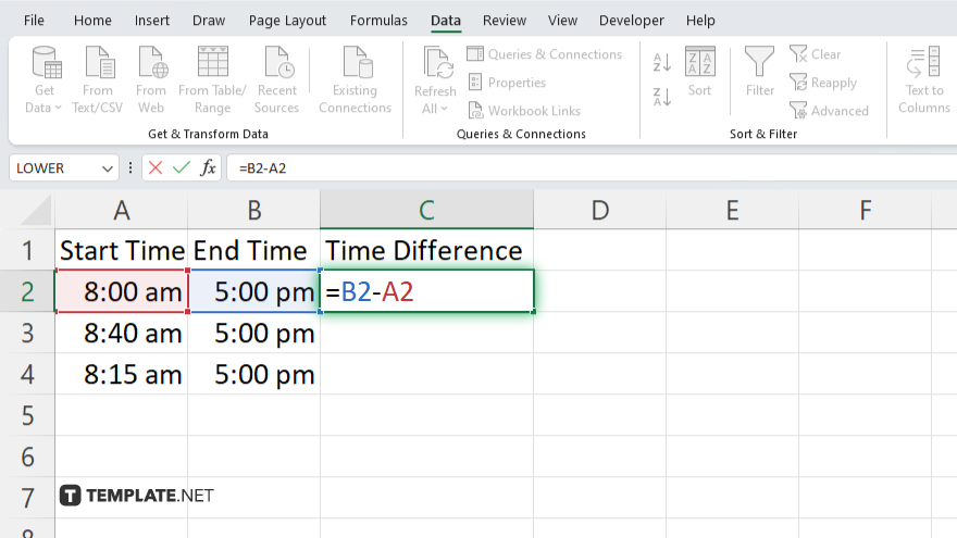 How To Calculate Difference in Time in Excel [+ Video]