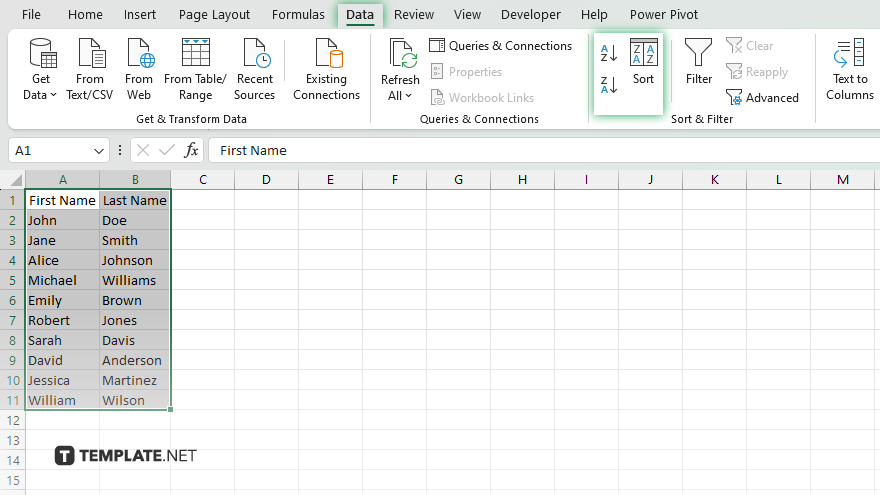 How To Sort in Microsoft Excel by Last Name [+ Video]
